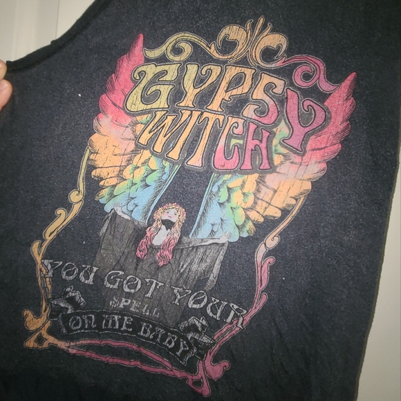 Spell | Tops | Spell Designs Gypsy Witch Singlet Charcoal Grey S Sample ...